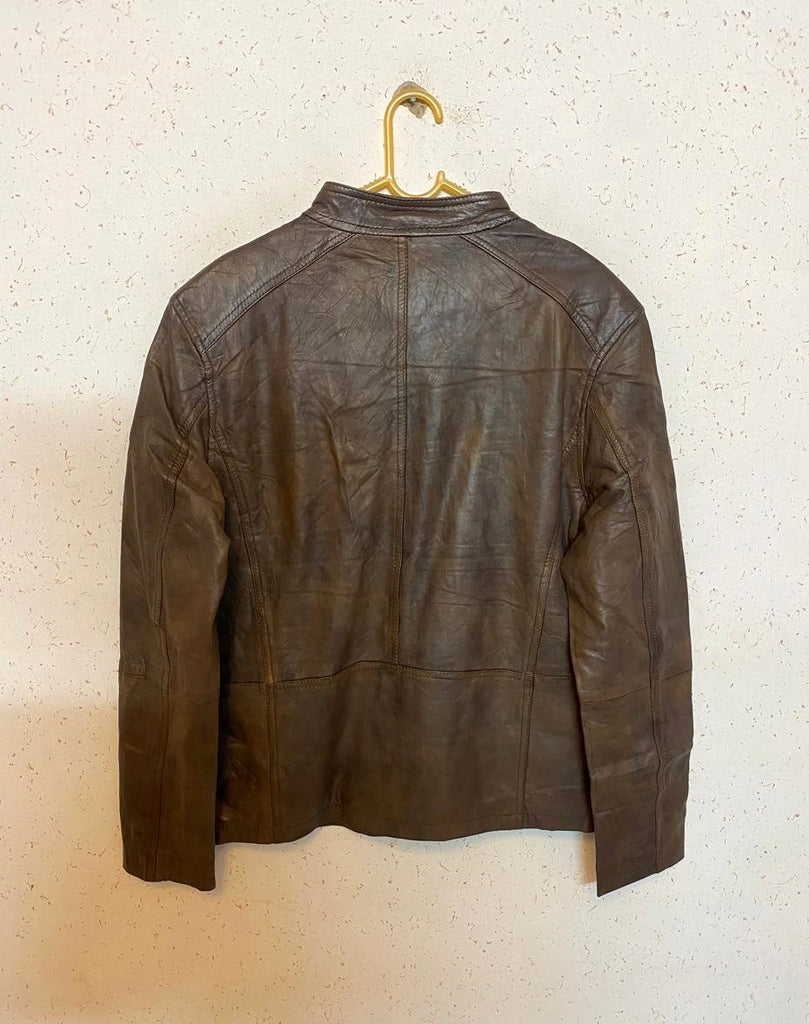 Prouds Leather Jacket– Thrift Apparel